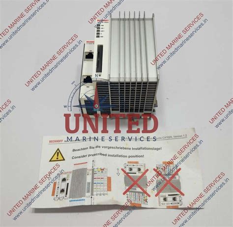 Beckhoff Cx1020 0000 Cx1020 N000 Basic Cpu Module United Marine Services