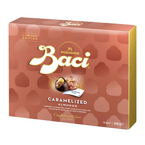Perugina Baci Caramelized Almonds 705 Oz Box Nassau Candy