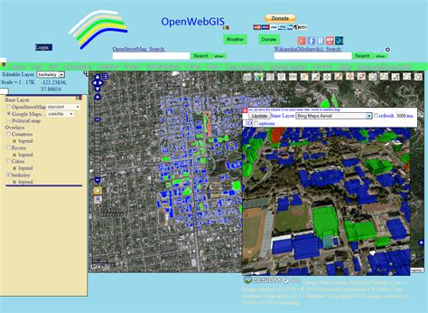 creating a 3d city model in openwebgis extruding 2d polygons to 3d