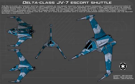 Delta Class Jv 7 Escort Shuttle Ortho Update By Unusualsuspex On Deviantart