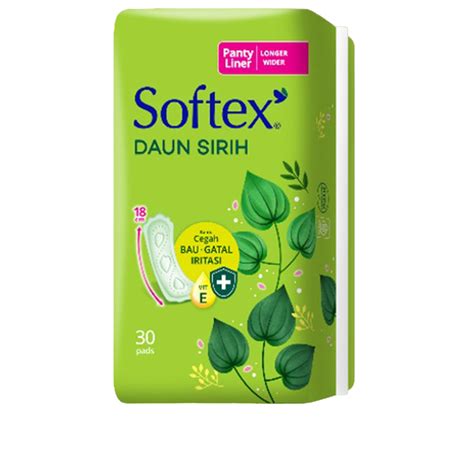 Jual Softex Daun Sirih 30s Pantyliner Longer And Wider Longer Wider