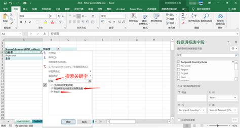 Excel数据透视表中如何对数据进行筛选，了解一下！