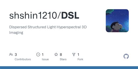 Github Shshin1210dsl Dispersed Structured Light Hyperspectral 3d Imaging