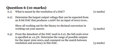 Solved Question 6 10 Marks 61 What Is Meant By The