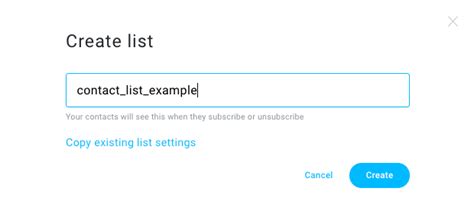 How Do I Create A New Contact List Help