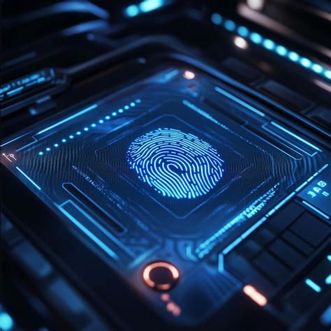 A Closeup Of A Biometric Device With Multiple Identification Methods