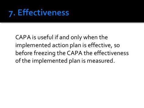 Effective Capa Implementation In A Management System Praneet Surti
