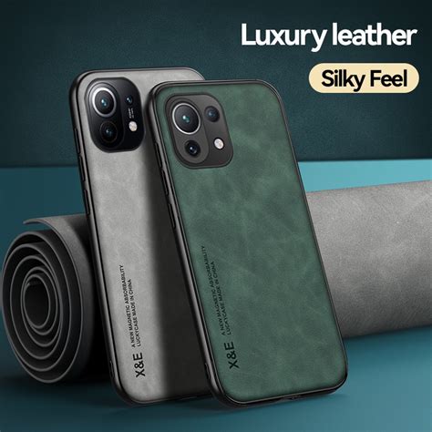 Xiaomi Mi Lite Lite G NE T Pro Leather Phone Case Soft TPU Edge Lens Protection