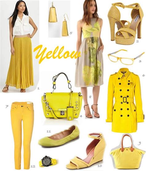 How To Wear Yellow Different Ways And Color Combinations Yellow