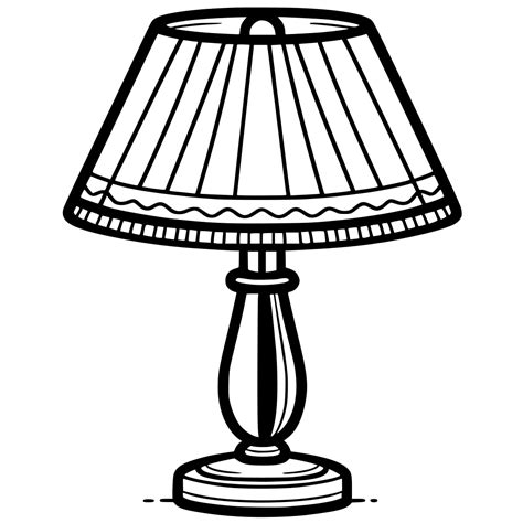 Coloriage Lampe à Imprimer Gratuit Moncoloriagefr