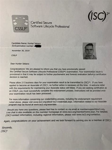 Hunter Sekara On Linkedin Infosec Isc2 Csslp 12 Comments Hunter Sekara On Linkedin Infosec Isc2 Csslp 12 Comments