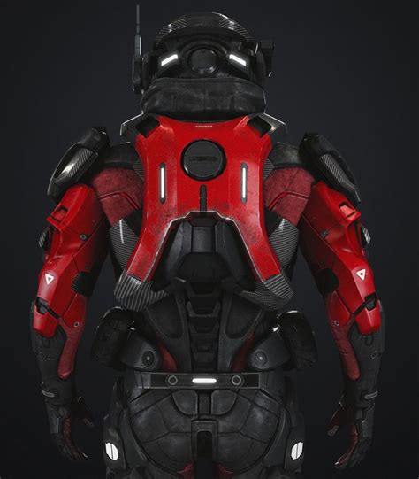 Artstation Pathfinder Armor Mass Effect Andromeda Anton Krasko