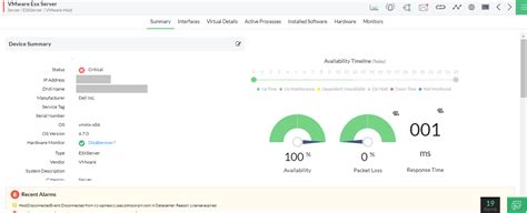 Monitoring Vmware Esx Servers Opmanager Help