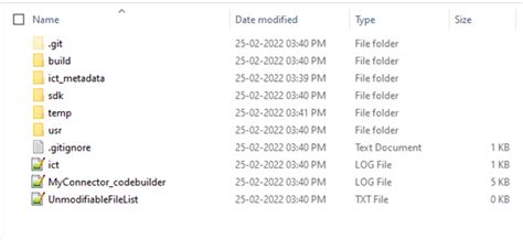 build a connector in git repository