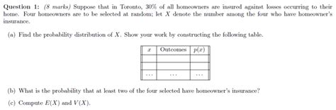 solved question 1 8 marks suppose that in toronto 30