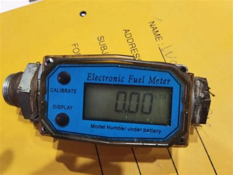Plastic Body Electronic Fuel Flow Meter For Truck At ₹ 3500 In Ghaziabad