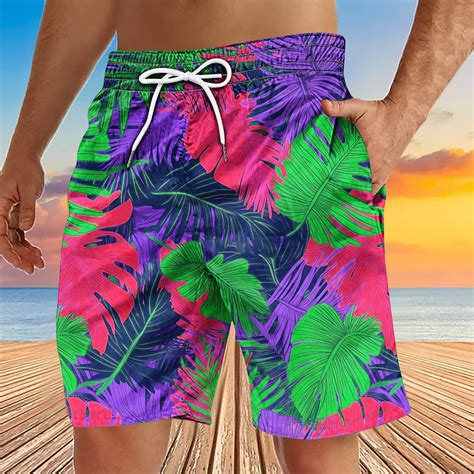 Dovford Mens Swim Trunks Quick Dry Beach Board Shorts Bathing Suit