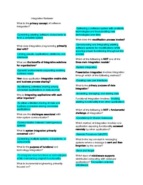 Integrative Reviewer Integrative Reviewer What Is The Primary Concept