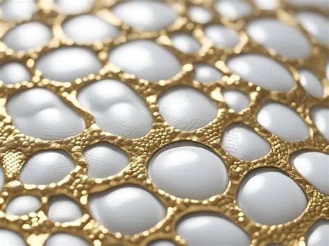Premium Ai Image A Close Up Of A Metal Surface With A Gold Metal