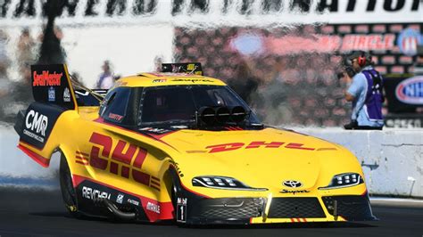 Jr Todd Dhl Funny Car Bow Out In Round 2 In Brainerd Drag Illustrated