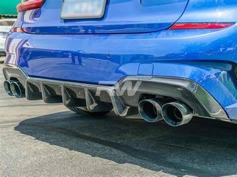 Bmw M340i Carbon Fiber Diffuser At Kenneth Hightower Blog