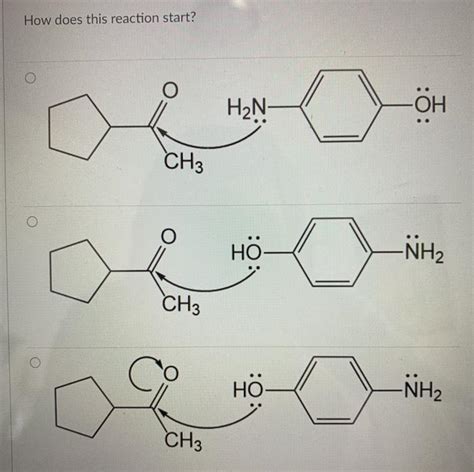 Solved How Does This Reaction Start O H2n ОН Ch3 HÖ Nh2