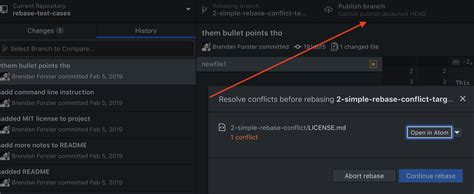 Detached Head State Midstream During Rebase · Issue 6980 · Desktop