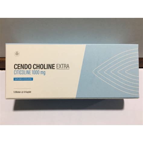 Cendo Choline Extra Harga Per Strip 6 Kaplet Lazada Indonesia