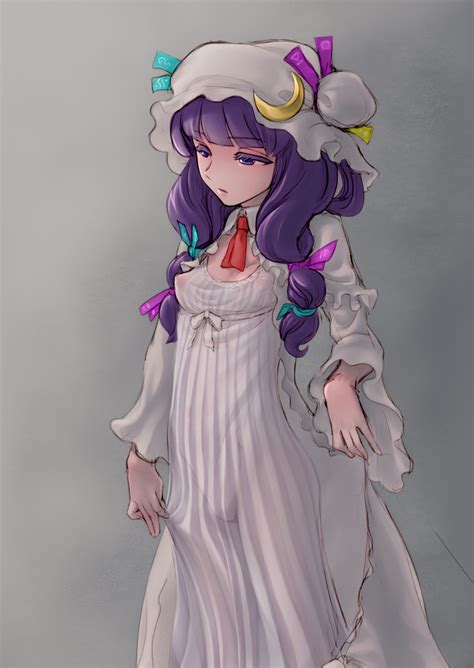 Patchouli Knowledge Touhou Drawn By Musen Shiki Sanhankikan Danbooru