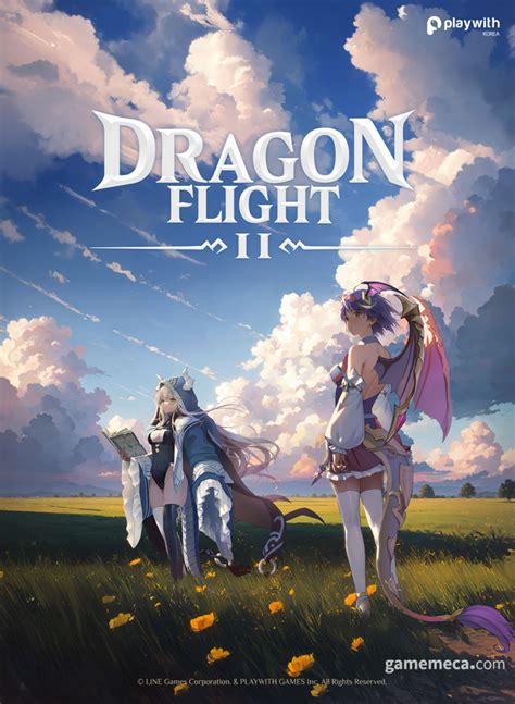 미소녀 캐릭터 드래곤 플라이트 2 콘셉트 이미지 공개