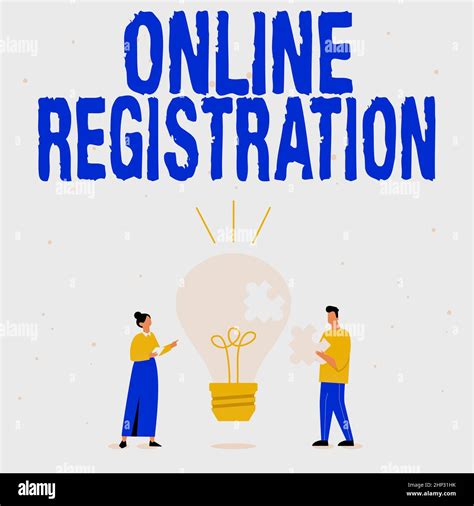 Writing Displaying Text Online Registration Business Showcase Process To Subscribe To Join An