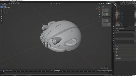 Blender 汽车机器人 机械头部制作图文教程 虎课网