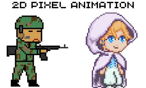 Draw Pixel Game Art Pixel Art D Sprite Sheet Pixel Character Tileset Background By Femi Art