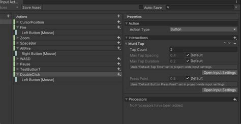 new input system mouse double click unity engine unity discussions