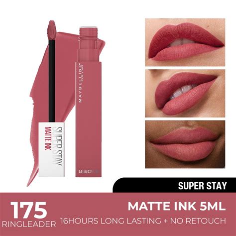 Jual Maybelline Liquid Matte Lipstick Make Up Superstay Matte Ink 175