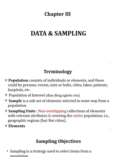 Chapter 3 Sent To Class Pdf Sampling Statistics Standard Deviation