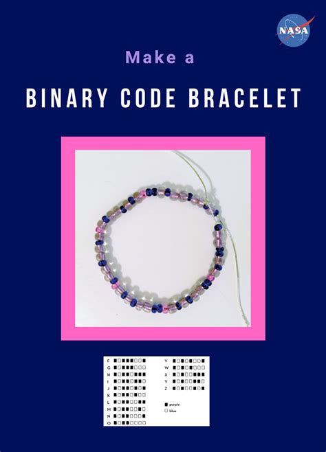 binary bracelet binary code binary coding