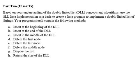 Solved Based On Your Understanding Of The Doubly Linked List