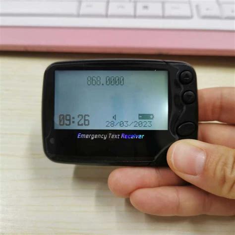 Quality High Custom Frequency Alpha Numeric Beeper Pocsag Pager