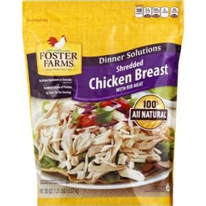 Is Foster Farms Shredded Chicken Breast Keto Sure Keto The Food