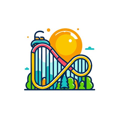 Free Roller Coaster Vector Clipart Png Svg To Edit Online