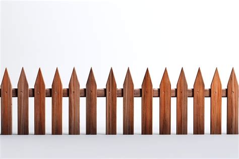 Premium Ai Image Fence In A Field Generative Ai