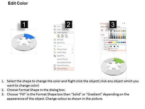 Five Staged Arrow Design Circle With Icons Powerpoint Template Slide PowerPoint Presentation