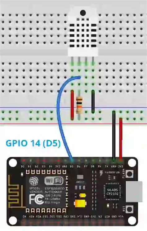 Sensor De Temperatura E Umidade Dht11dht22 Com Esp8266 Capsistema