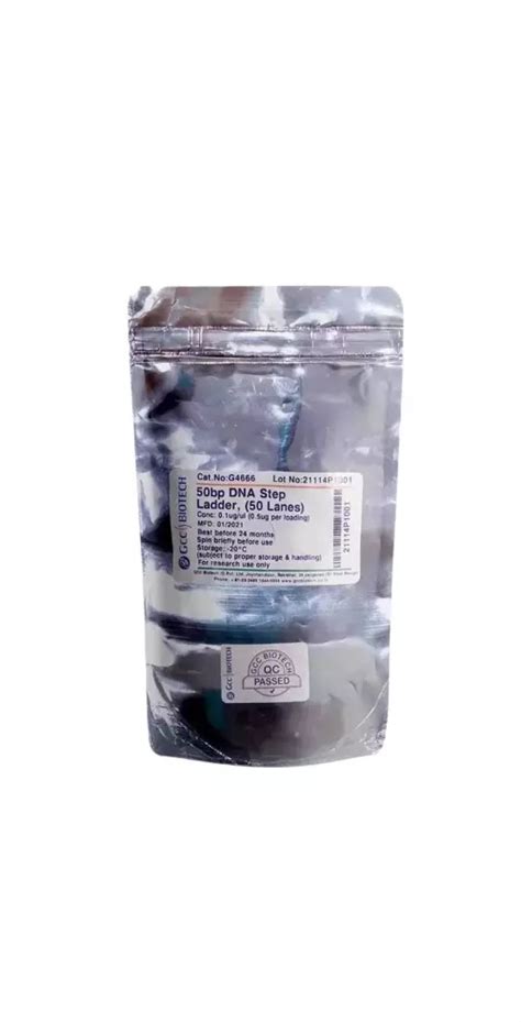 Gcc Biotech 50bp Dna Step Ladder At Best Price