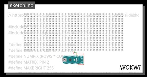 help with program for led matrix slideshow leds and multiplexing