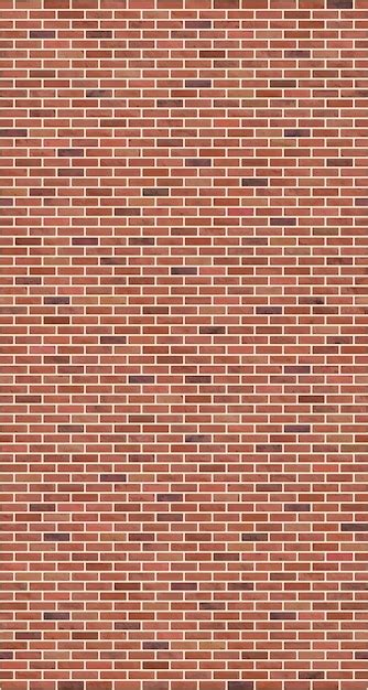 Premium Vector Beautiful Brown Block Brick Wall Seamless Pattern