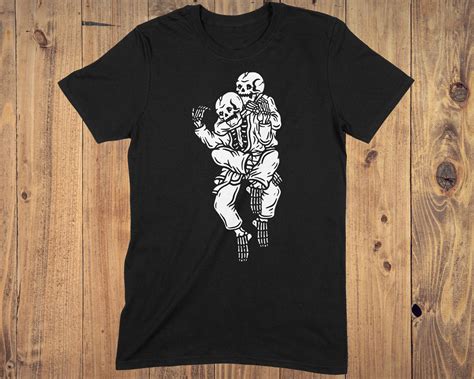 Skeleton Rear Naked Choke Brazilian Jiu Jitsu Mma Bjj Etsy