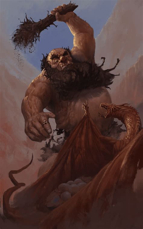 Making A Dragon Omlette By Martin Sobr R Imaginarygiants