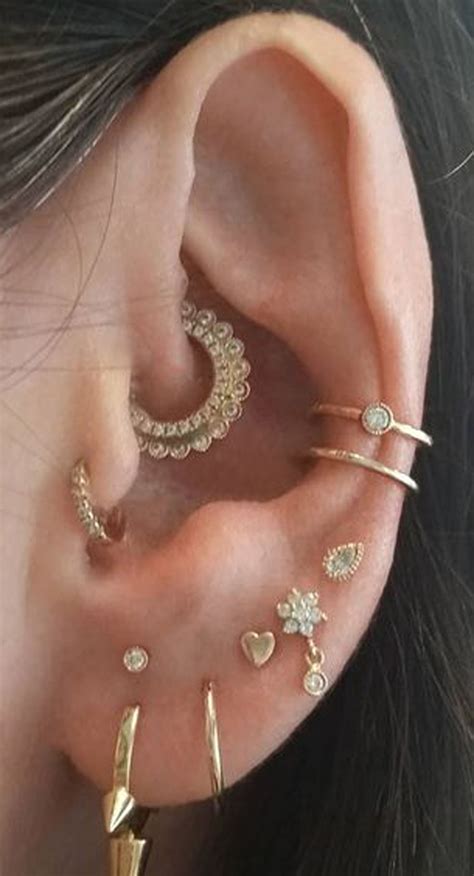 Ear Piercings For Cartilage Earring Tragus Stud Tragus Piercing